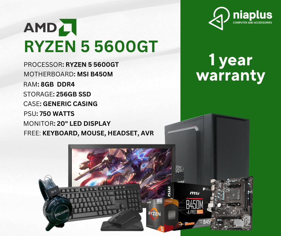 Computer Set Ryzen 5 5600GT – niaplus
